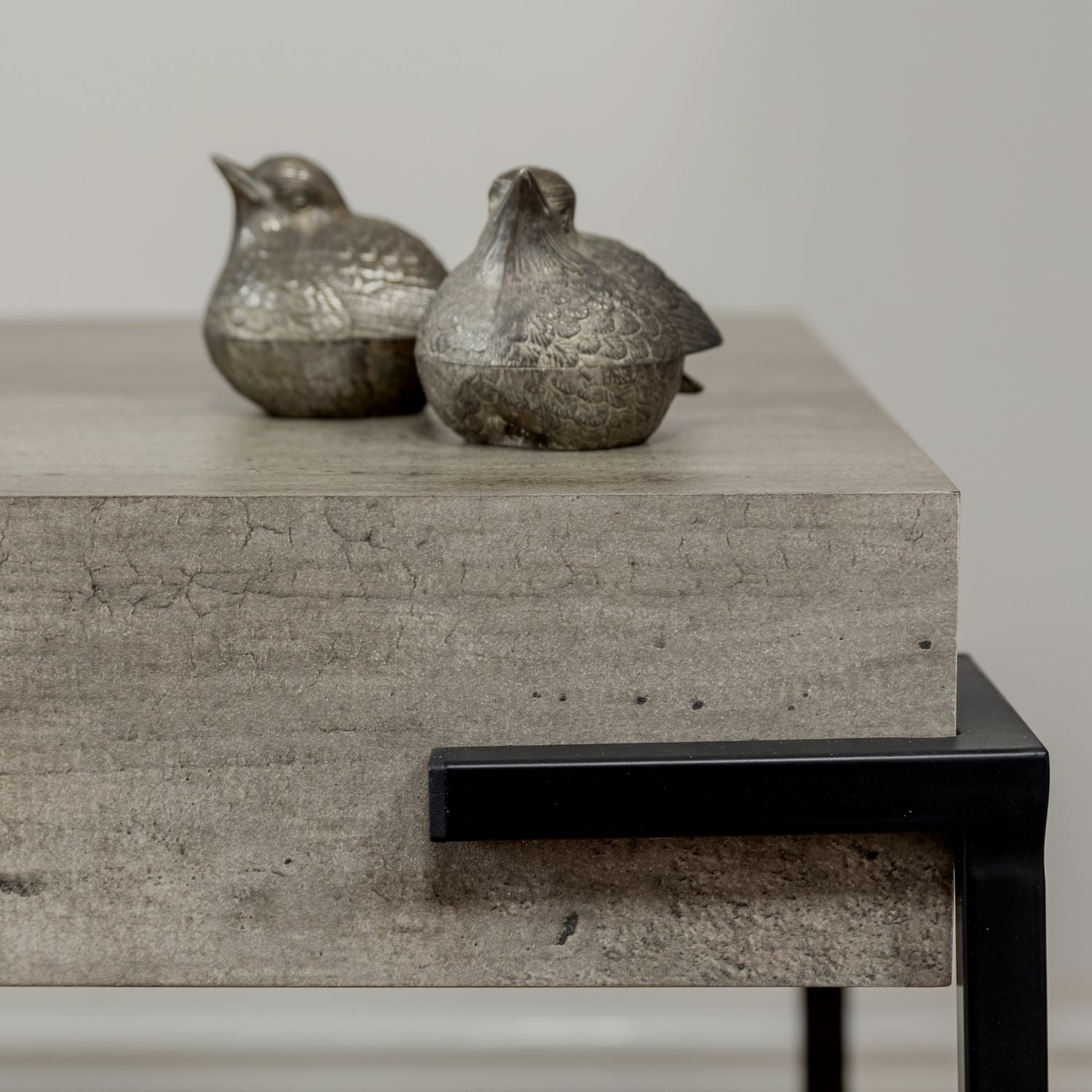 Brunswick Concrete Effect Console Table – The Orchard Home and Gifts