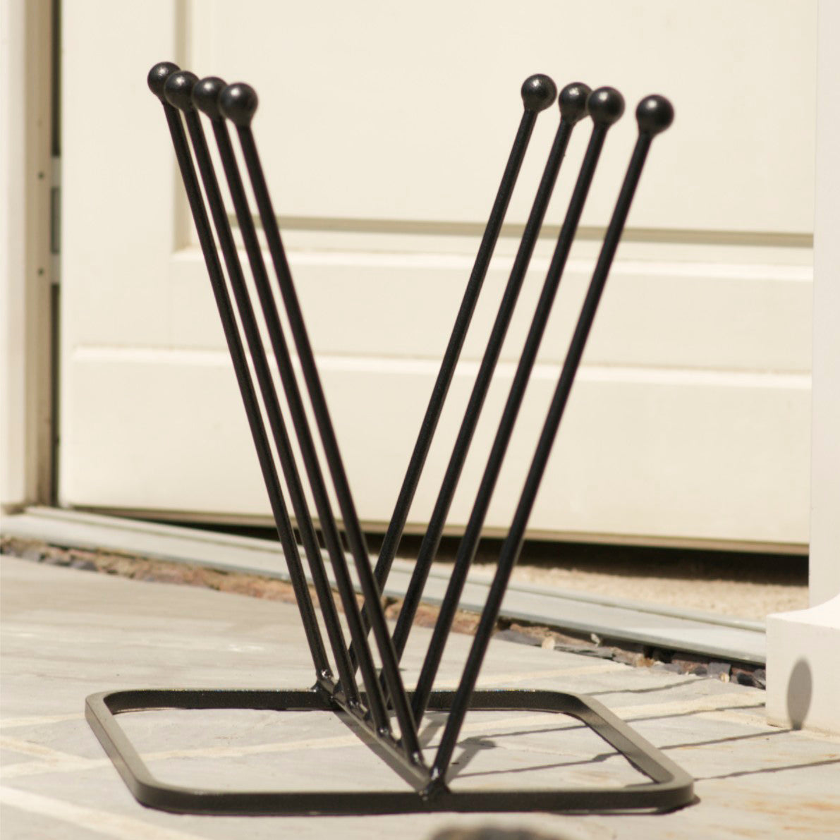 Four Pair Black Steel Boot Rack – The Orchard Home and Gifts